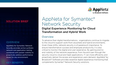 AppNeta | Metwork Performance Monitoring Solution