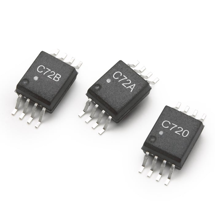 Precision Miniature Isolation Amplifiers | ACPL-C72B ACPL-C72A ACPL-C720