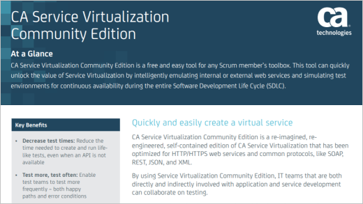 Service Virtualization