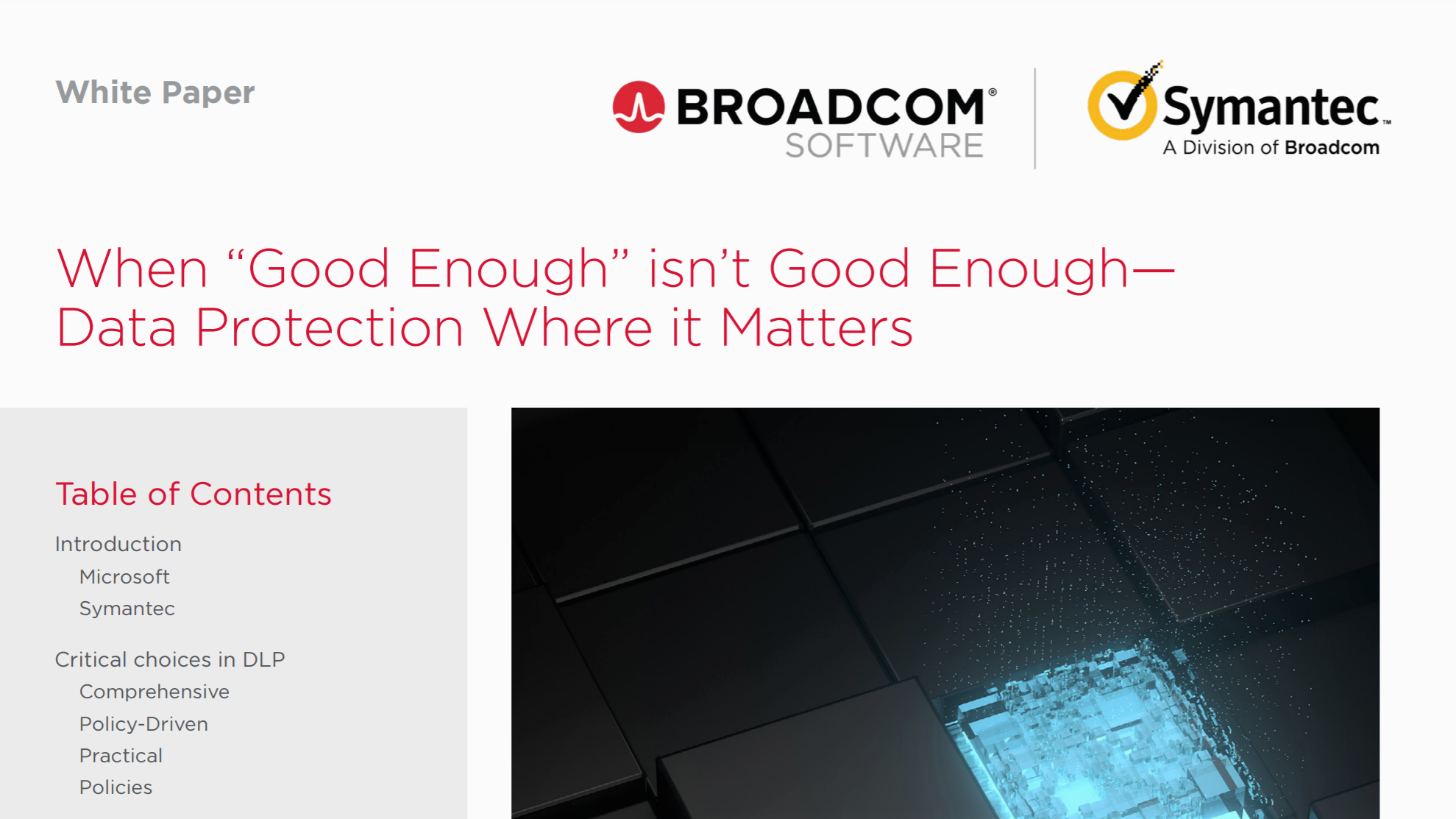 Symantec DLP | Sensitive data protection and compliance
